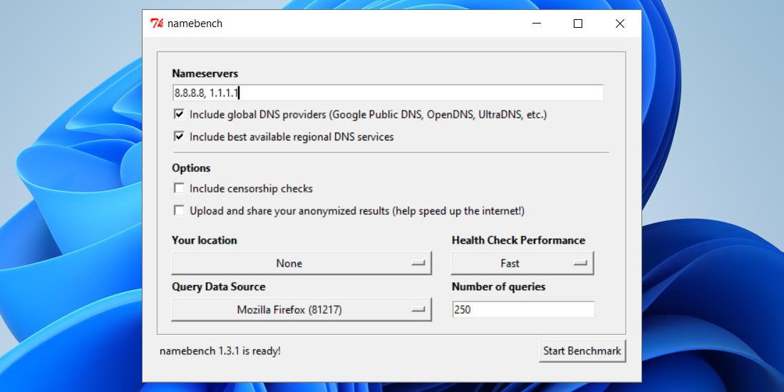 Namebench – DatiCloud.it